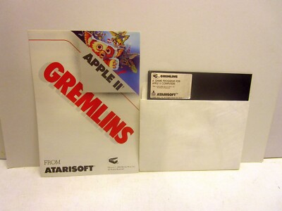 Gremlins Disk/Manual by Atarisoft - Apple II+, Apple IIe, Apple IIc ...