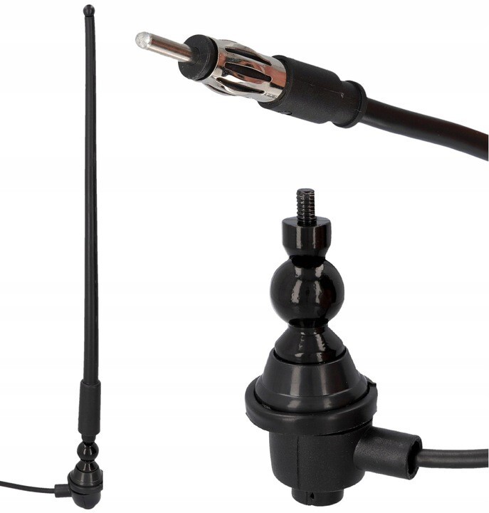 PKW KOTFLÜGEL/ DACH Autoantenne Gummi Aufbau Antenne Flexibel Radio AM ...