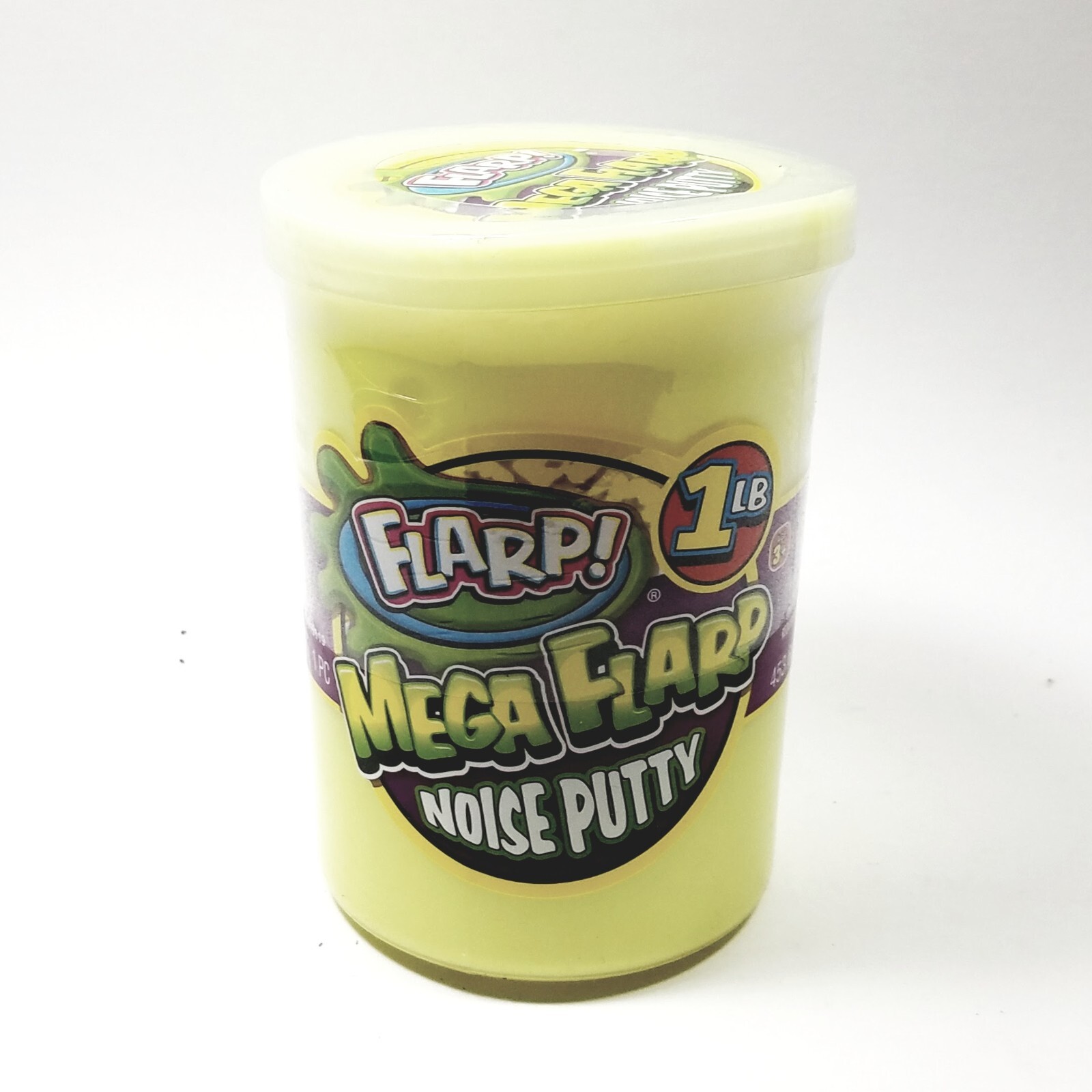 Flarp Lemonade Yellow 1 LB Large Noise Putty Make 6 Awful Fart Sound | eBay
