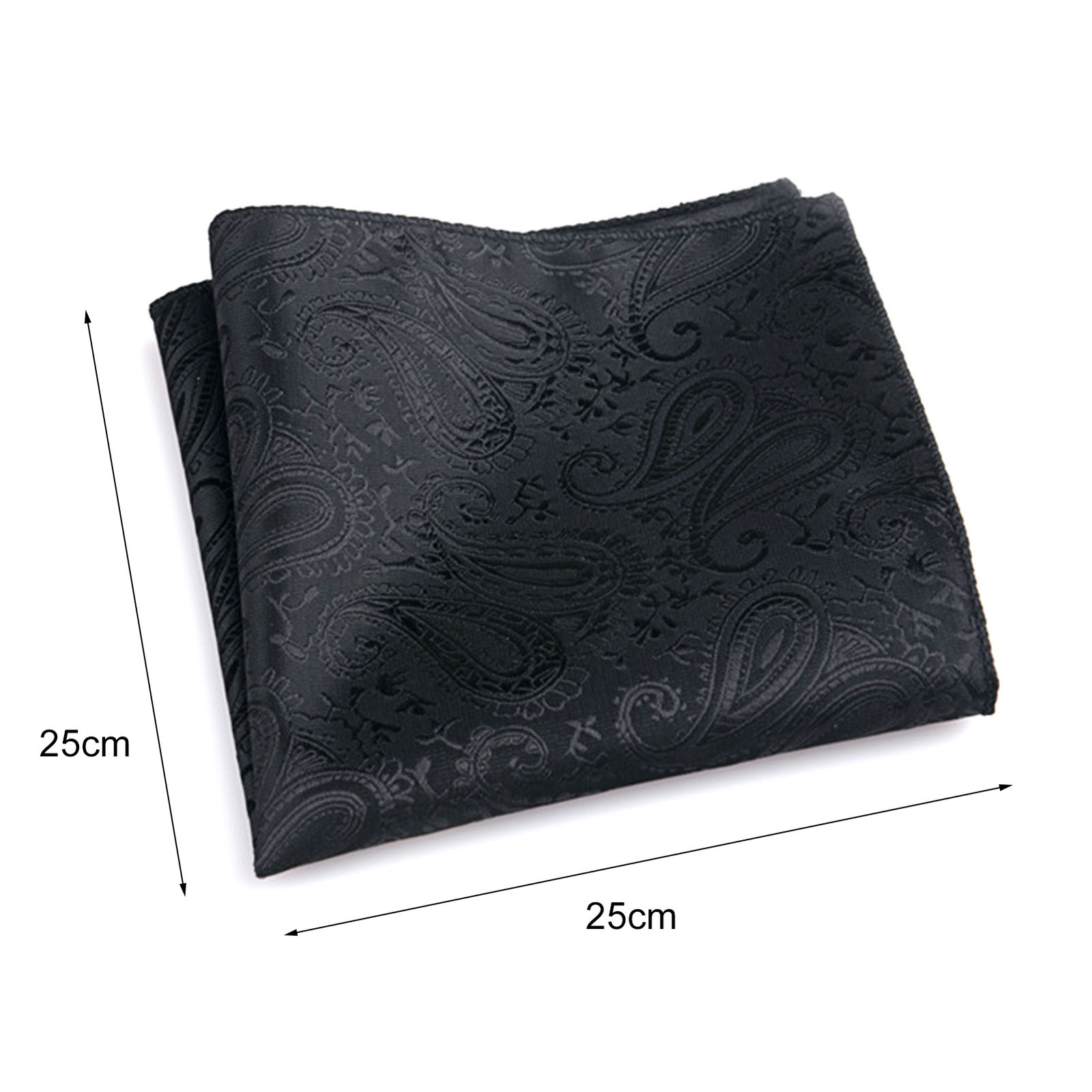Men's Pocket Square Handkerchief Paisley Silk Hanky For Wedding Party ...