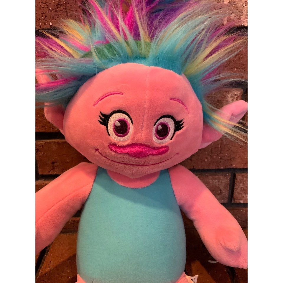 Build a Bear Poppy Trolls World Tour Pink Plush 18" | eBay
