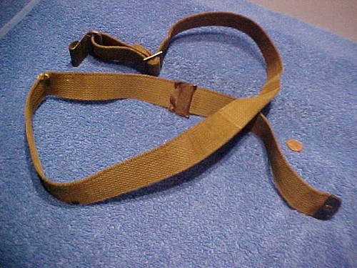 Original WW2 Vintage US M1 Garand 03A3 Web Sling WWII OD Olive Drab ...