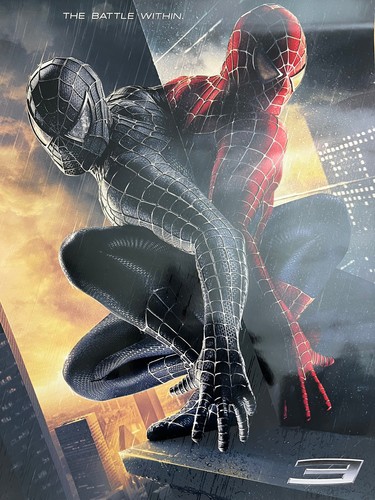 NEW Spiderman 3 - 2007 Video Promo Movie Poster Decor No Frame | eBay