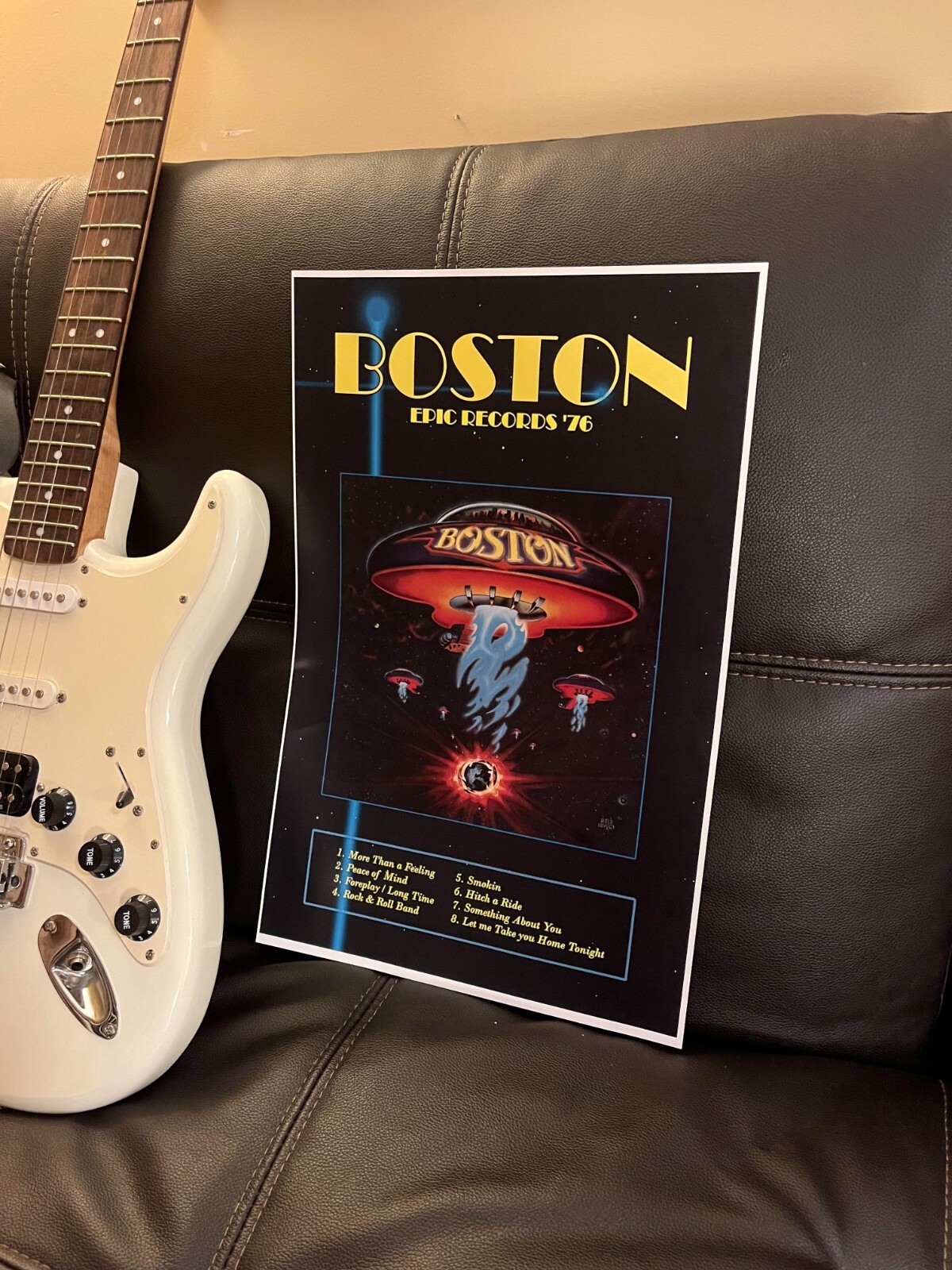 Boston, Boston Album Poster. Rock Society Posters. | eBay