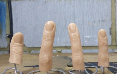 Unpainted Severed Silicone Finger Prop - Realistic - Halloween - FX ...