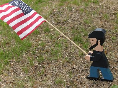 Union Solder Flag holder | eBay