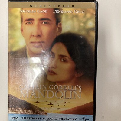 Captain Corelli's Mandolin (DVD, 2001) 25192137822| eBay