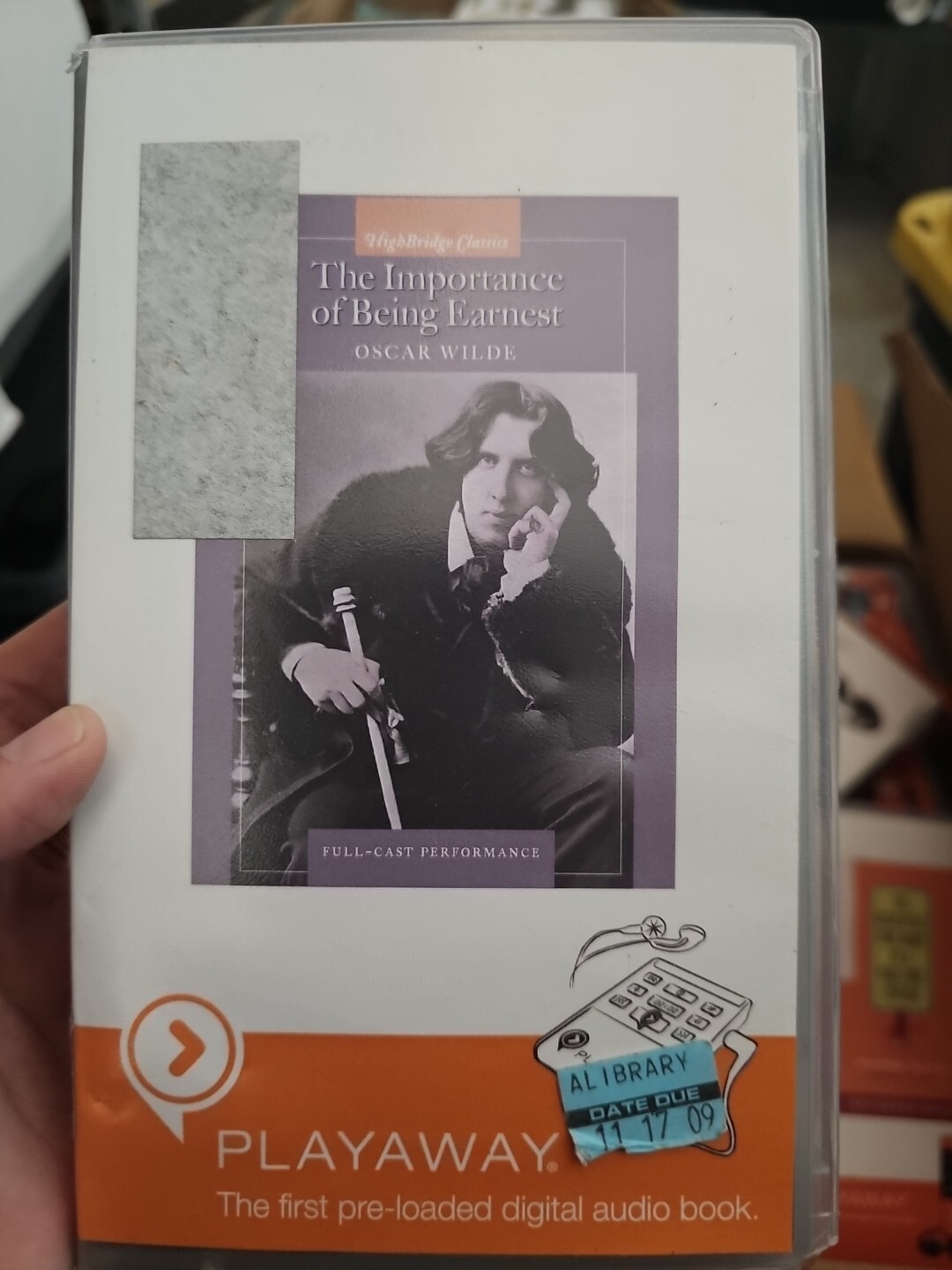 The Importance of Being Earnest by Oscar Wilde 2006 PLAYAWAY Audiobook ...