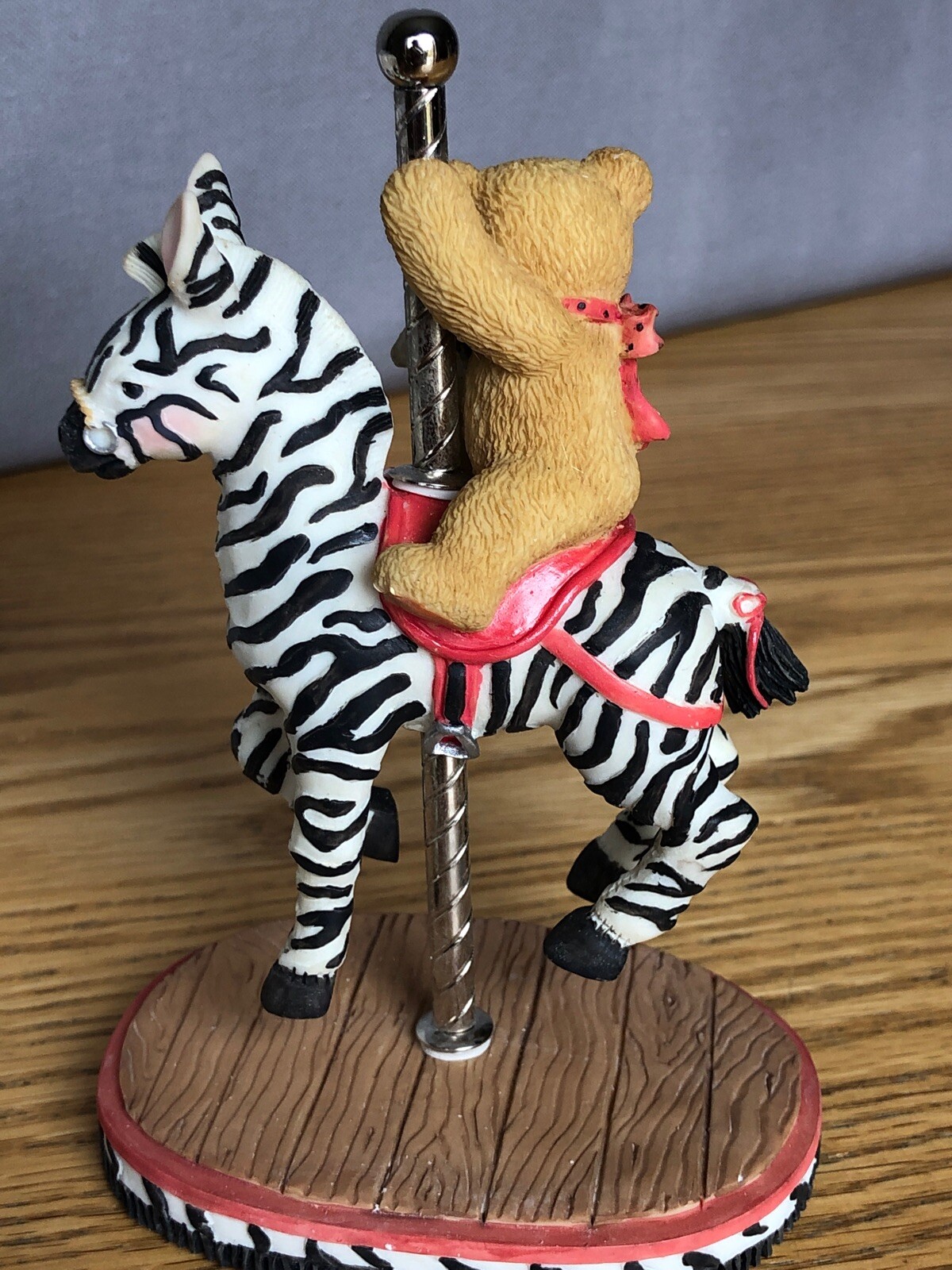 Enesco Cherished Teddies Jason Figurine #506214 Zebra Carousel | eBay