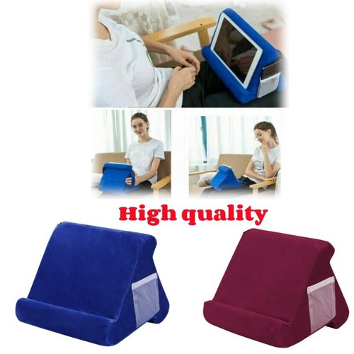 IPad Laptop Holder Tablet Multi-Angle Soft Pillow Lap Stand Phone ...