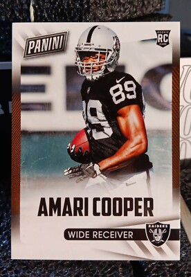 2015 Panini RC #RC-4 Amari Cooper NFL Player Of The Day Football Card ...