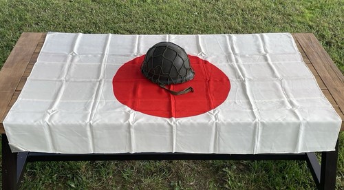 Huge! WW2 Silk “Meatball” Flag: WWII Jap Army Battle Flag (5 Ft. By 3 1 ...