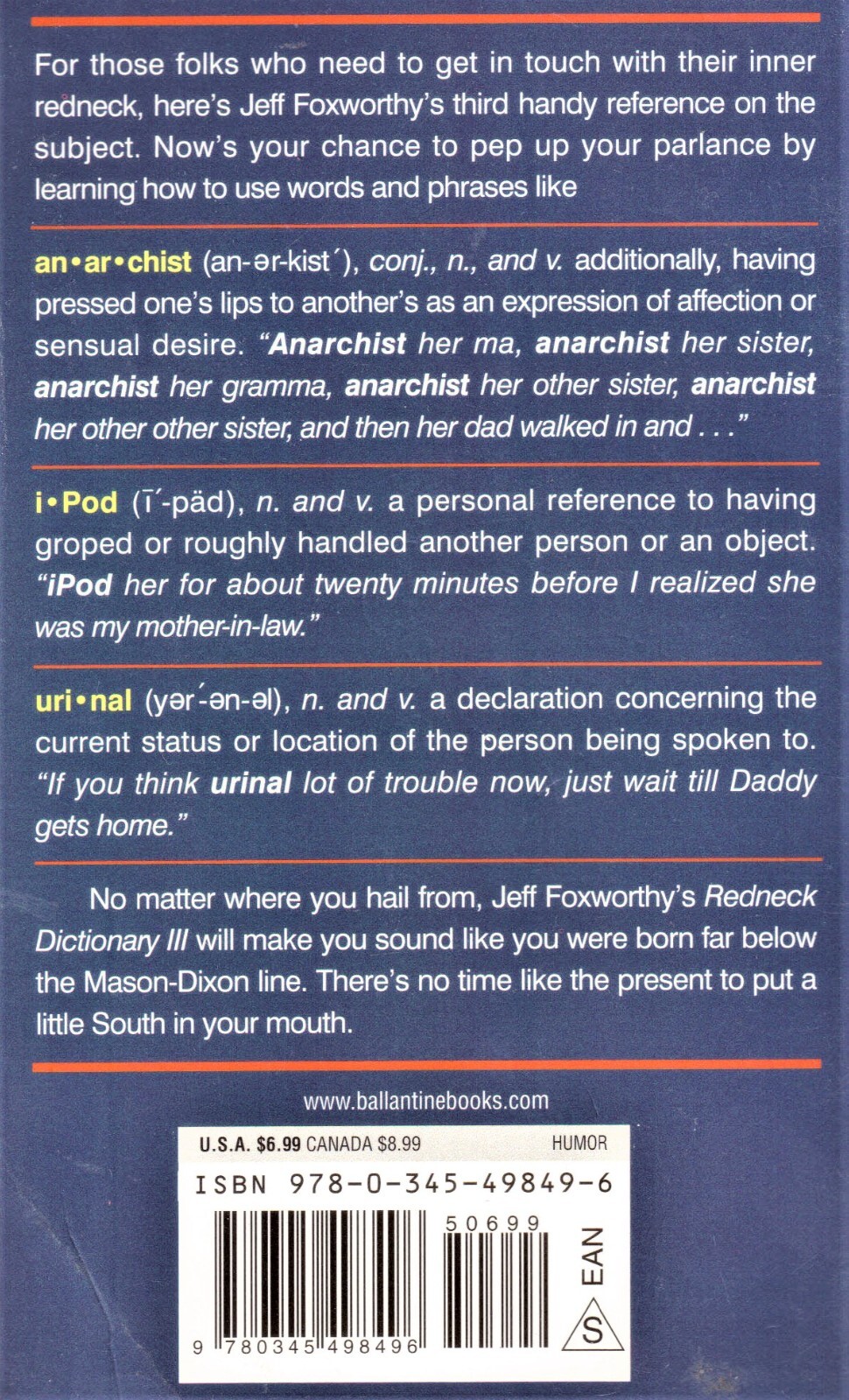 Jeff Foxworthy's Redneck Dictionary III : Learning to Talk More Gooder ...