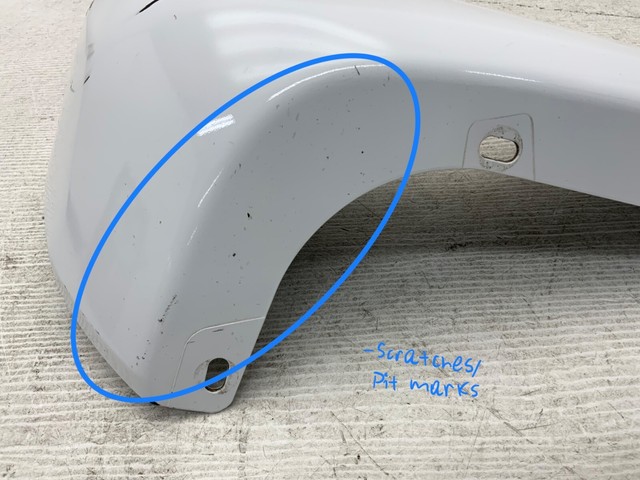 2016 - 2018 Toyota Tacoma Left Rear Bumper End Cover White OEM 52156 ...