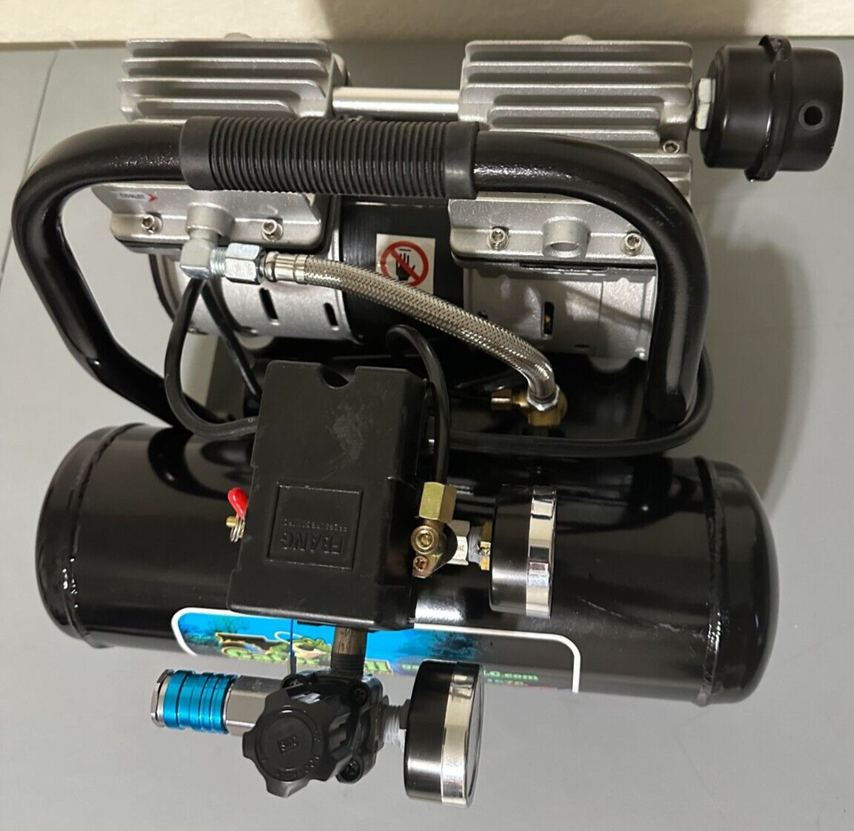 Hookah diving Compressor 120-volt "Reef Cutter" 5.2cfms COMPRESSOR ...