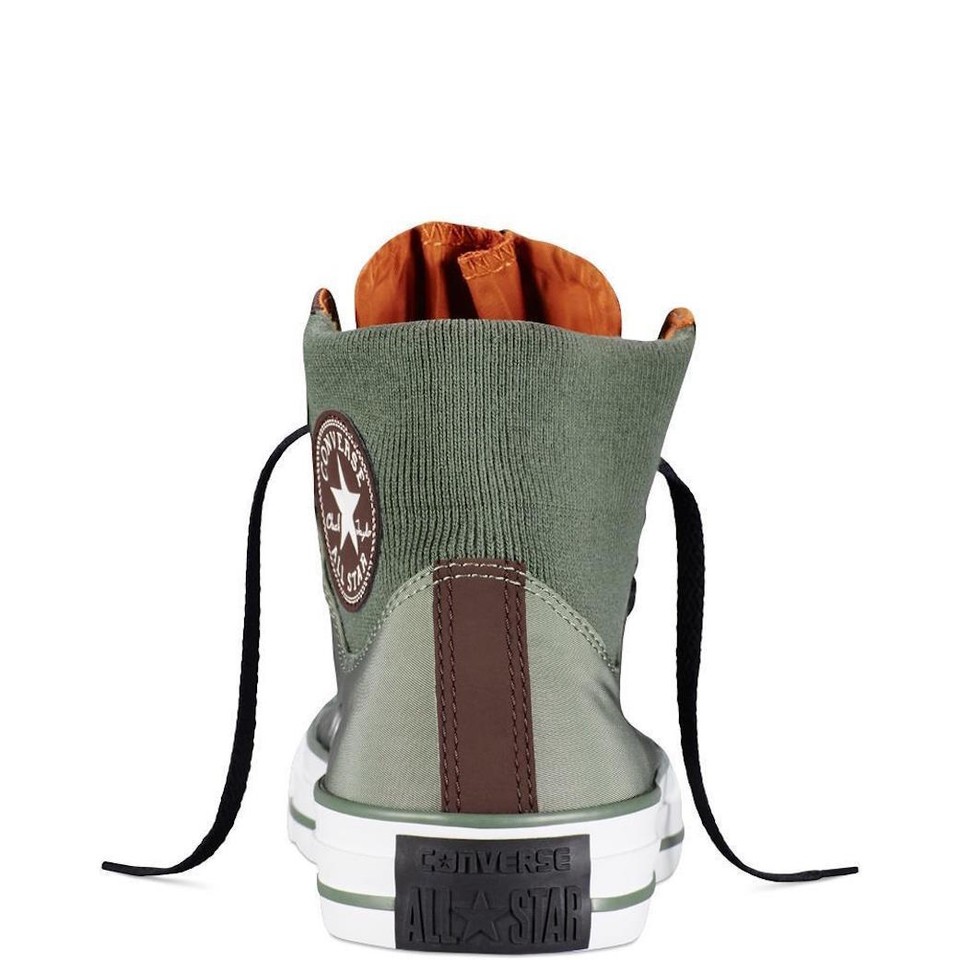 Converse Chuck Taylor All Star MA-1 ZIP HI Top Olive Submarine Green ...