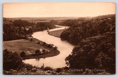 Vintage Postcard Calstock River Tamar England | eBay