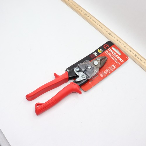 Crescent Straight Cut Aviation Snip Blade Steel Red 9-1/4" M5R | eBay