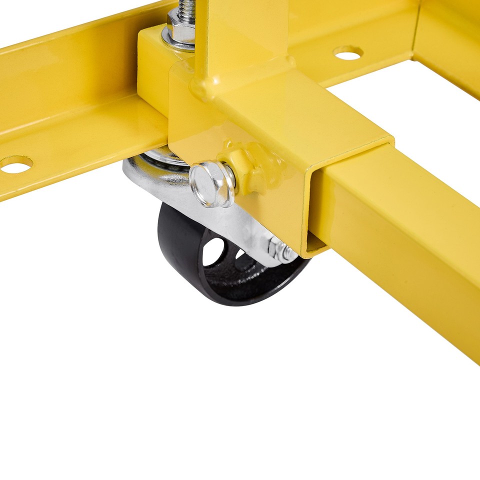 Uimoso Engine Cradle Stand 750lbs Adjustable Motor Hoist Dolly with 4 ...