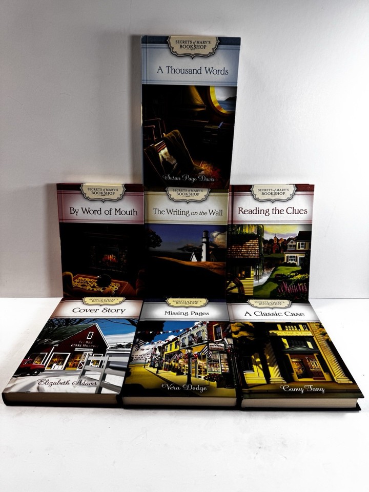 Secrets of Mary's Bookshop 7 Hardbound Book Lot Guidepost Mystery Book ...