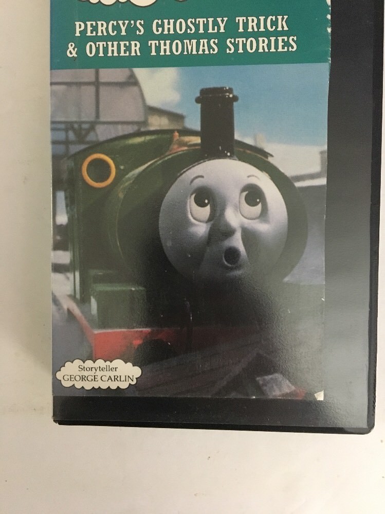 Thomas the Tank Engine & Friends Percy’s Ghostly Trick VHS-TESTED-RARE ...