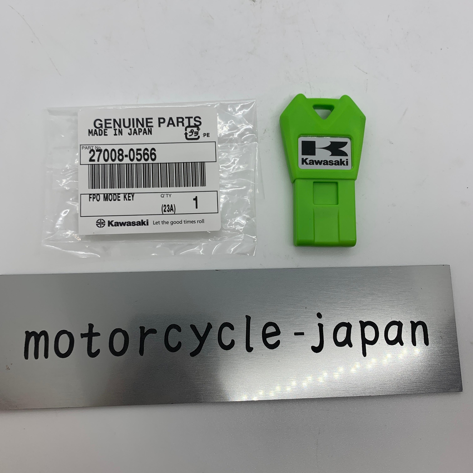 27008-0566 Kawasaki FPO Mode Key 270080566 Genuine OEM Part for sale ...