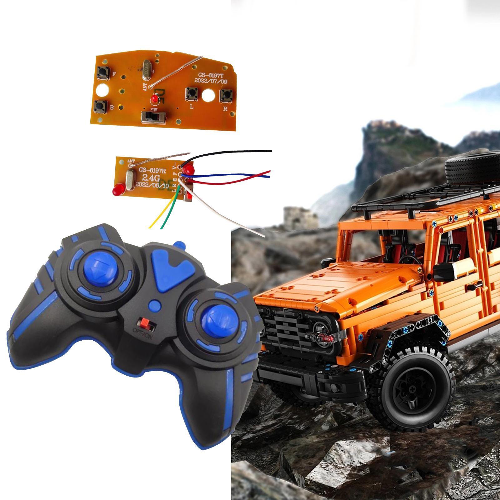 RC Car Remote Controller and Receiver Board 4CH for Remote Control Car ...