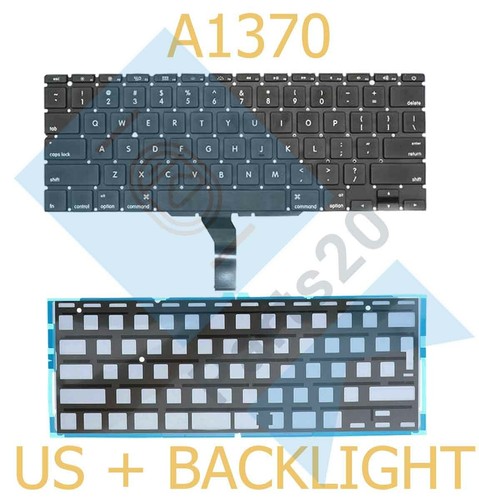 For Apple MacBook Air 11" A1370 A1465 2010-2012 US Layout Keyboard ...