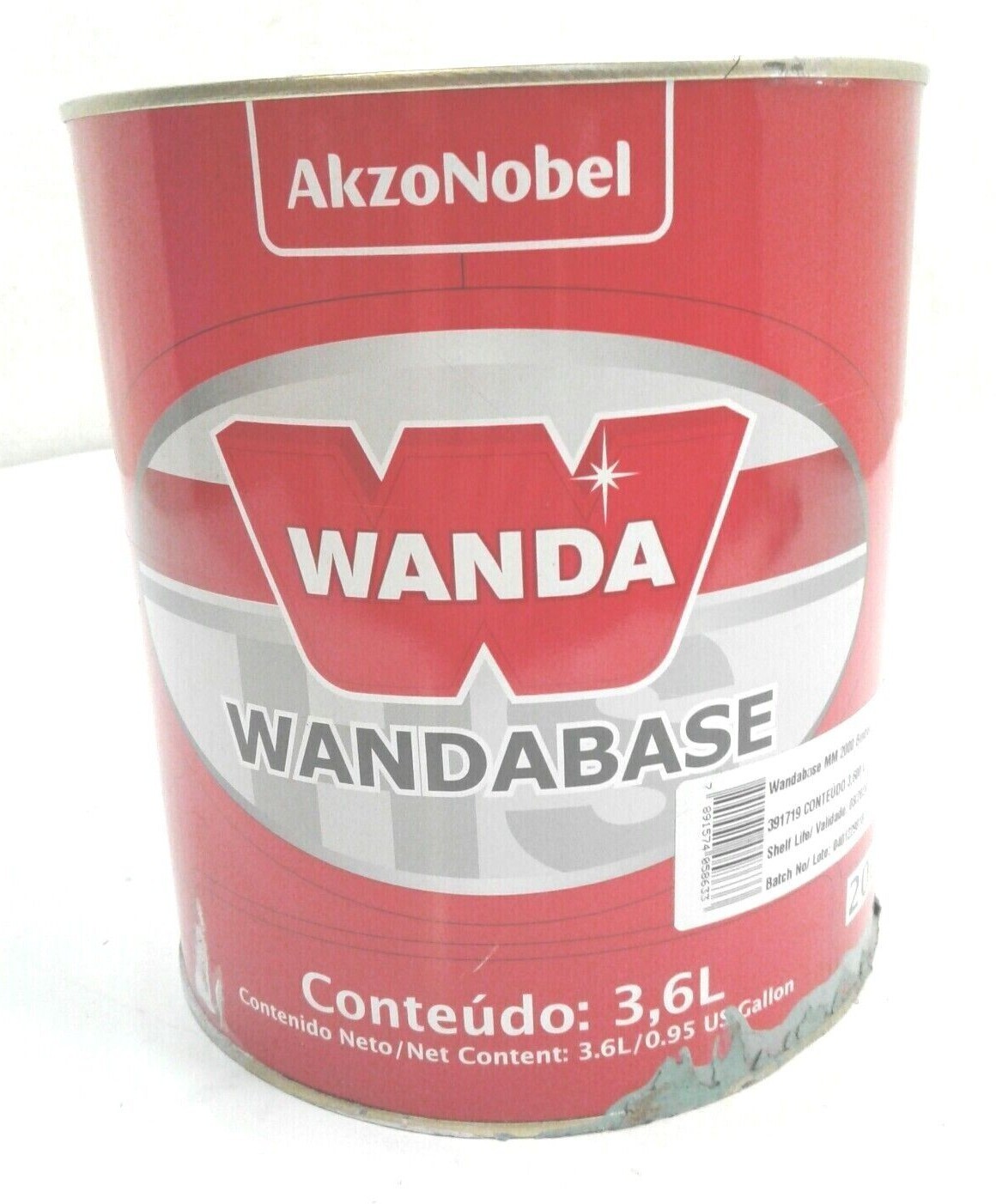 AkzoNobel WandaBase MM 2000 Binder 391719 0.95 Gallon for sale online ...