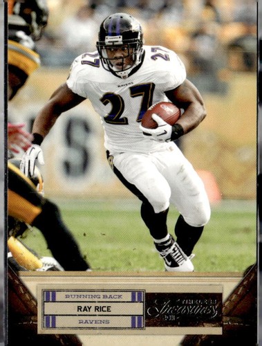 2011 Panini Timeless Treasures #82 Ray Rice #/499 Baltimore Ravens (C ...