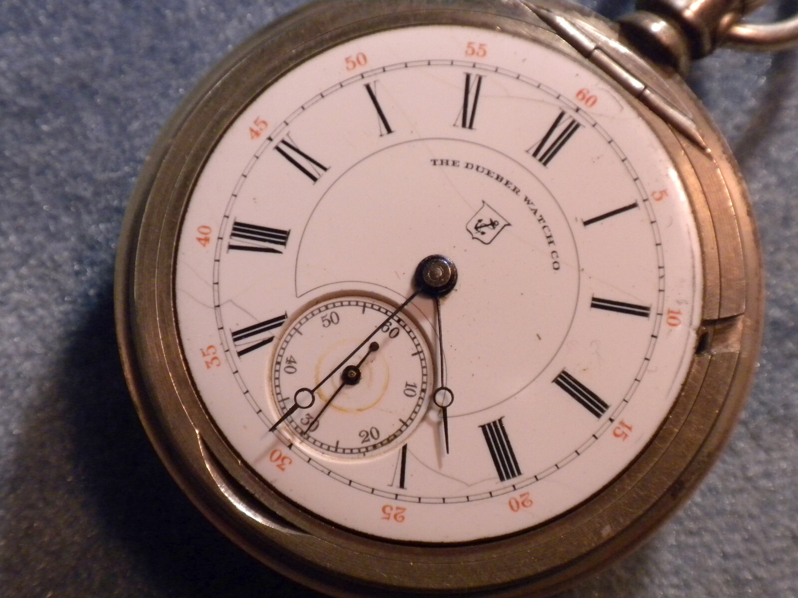 1891 Mod 3 John C Dueber Pocket Watch 18s 15j Railroad Grade | eBay