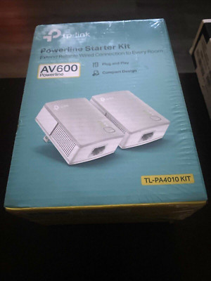 New Sealed TP-Link AV600 Powerline Starter Kit TL-PA4010 KIT | eBay