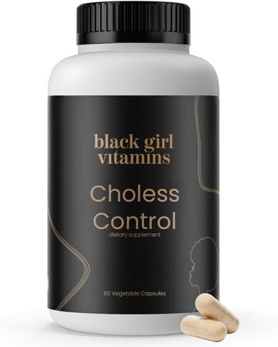 Black Girl Vitamins, Choless Control, Dietary Supplement 60 ct ...