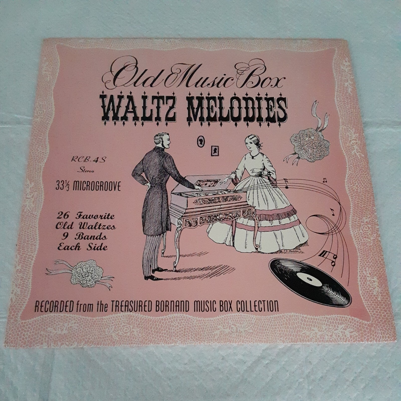 OLD MUSIC BOX WALTZ MELODIES TREASURED BORNAND MUSIC BOX COLLECTION ...