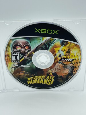 Destroy All Humans (Microsoft Xbox) - Disc Only - Tested & Working ...
