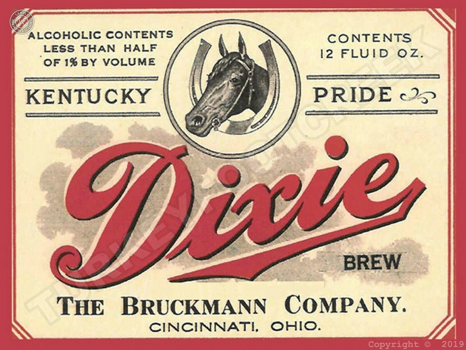 Dixie Brew Beer 9" x 12" Metal Sign | eBay