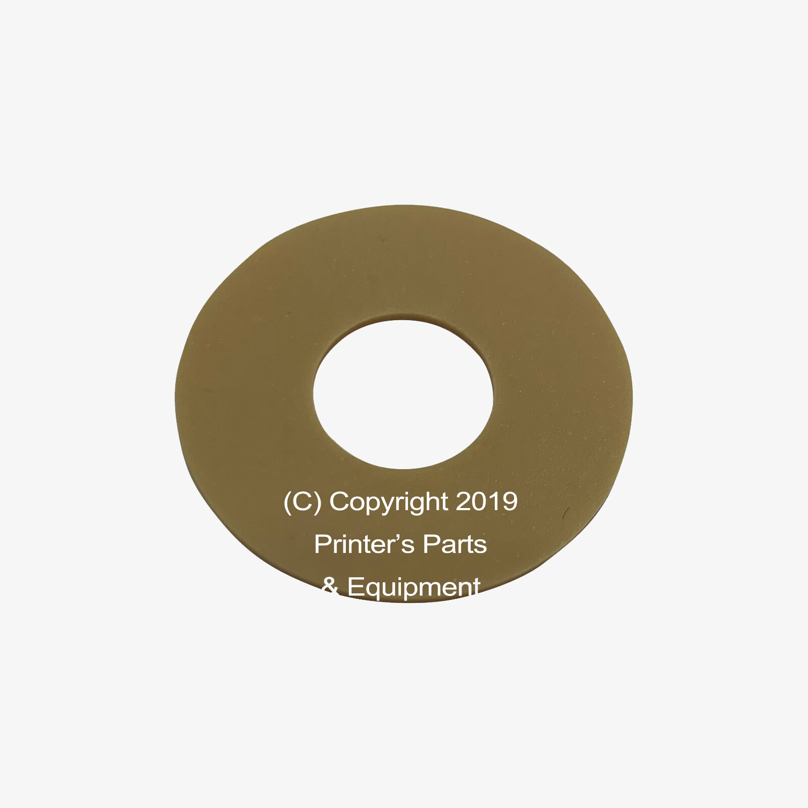 Flat Rubber Disc for Heidelberg 1 1/4 x 1/2 x 1mm – 31.8 x 12.7 x 1mm ...