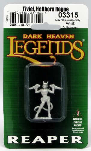 Reaper 03315 Tiviel Hellborn Rogue (DHL) Female Tiefling Devilkin ...