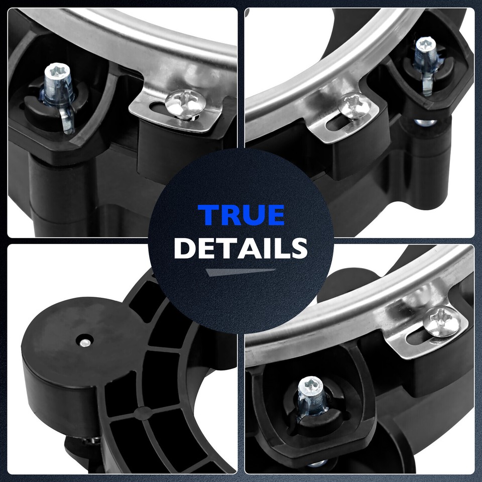 Front Left & Right Side Headlight Bulb Brackets Buckets For 97-06 Jeep ...