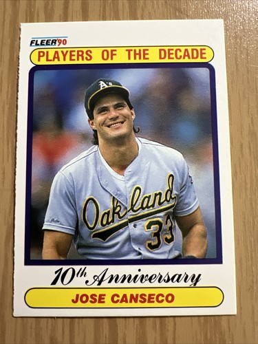 1990 Fleer POD, UER #629 Jose Canseco MINT | eBay