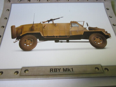 Radpanzer Typenblatt RBy Mk 1 Israel 1975 Aufklärungsfahrzeug | eBay