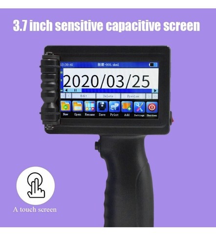 TOAUTO HP-003 Portable Intelligent Upgraded Handheld Inkjet Printer Gun ...