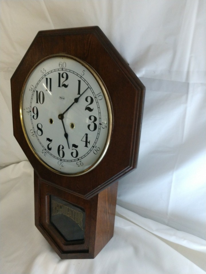 Antique Shanghai China Regulator pendulum Wall Clock with chime | eBay