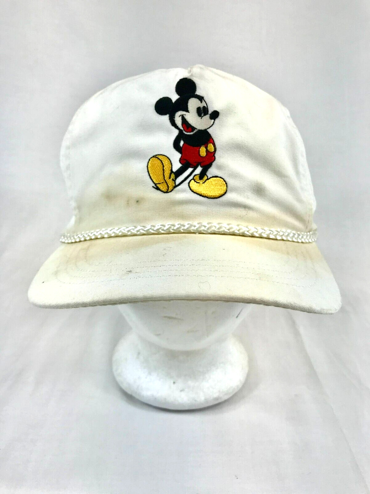 Vintage Disney Goofy's Hats Mickey Mouse Leather Stra… - Gem