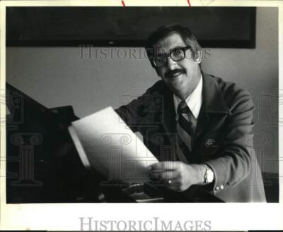 1979 Press Photo Joe Stuessy, Director of UTSA's Division of Music ...