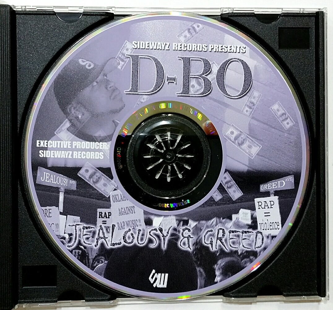 (CD) D-Bo – Jealousy & Greed , US OG Press, Album, EX/EX, Rare. | eBay