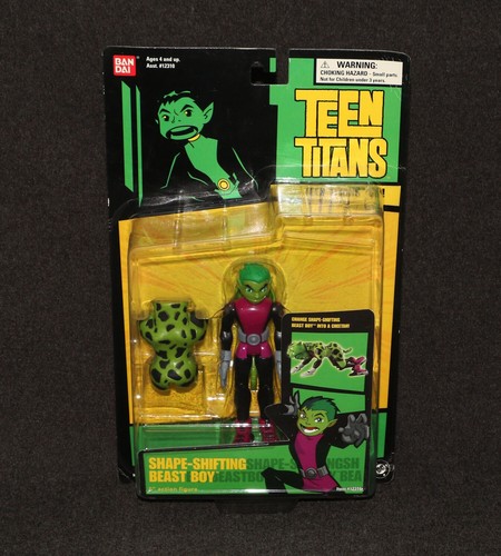 Bandai 2003 Teen Titans Go! Beast Boy Shape Shifting Cheeta MOC | eBay