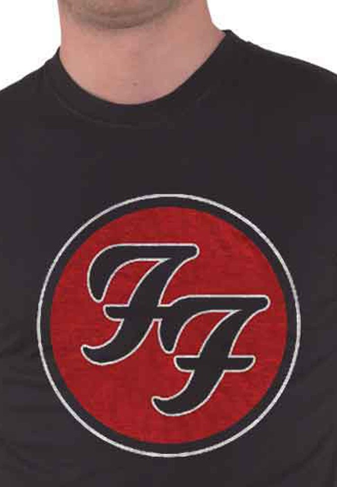 Foo Fighters FF Band Logo T Shirt | eBay