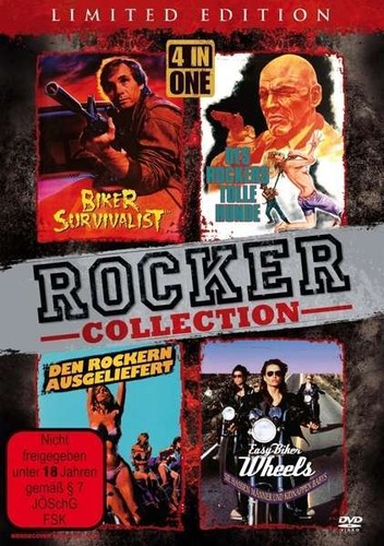 4 Rocker & Biker Box Easy Biker Hells Angels Wheels Rider DVD Cult ...