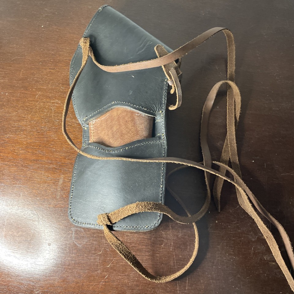 Mexican Loop Leather Holster For A Large Revolver | eBay